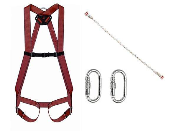 Arnes Climax 10 Basic con Cuerda y 2 Mosquetones – Incremental.es