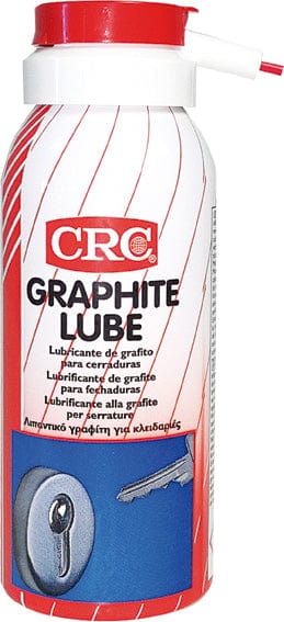 Lubricante Graphite Lube de CRC para cerraduras – Incremental.es