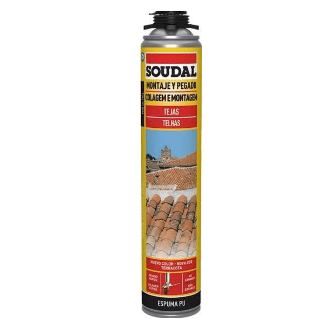 Soudal espuma para fijar Tejas 750ml 12U – Incremental.es