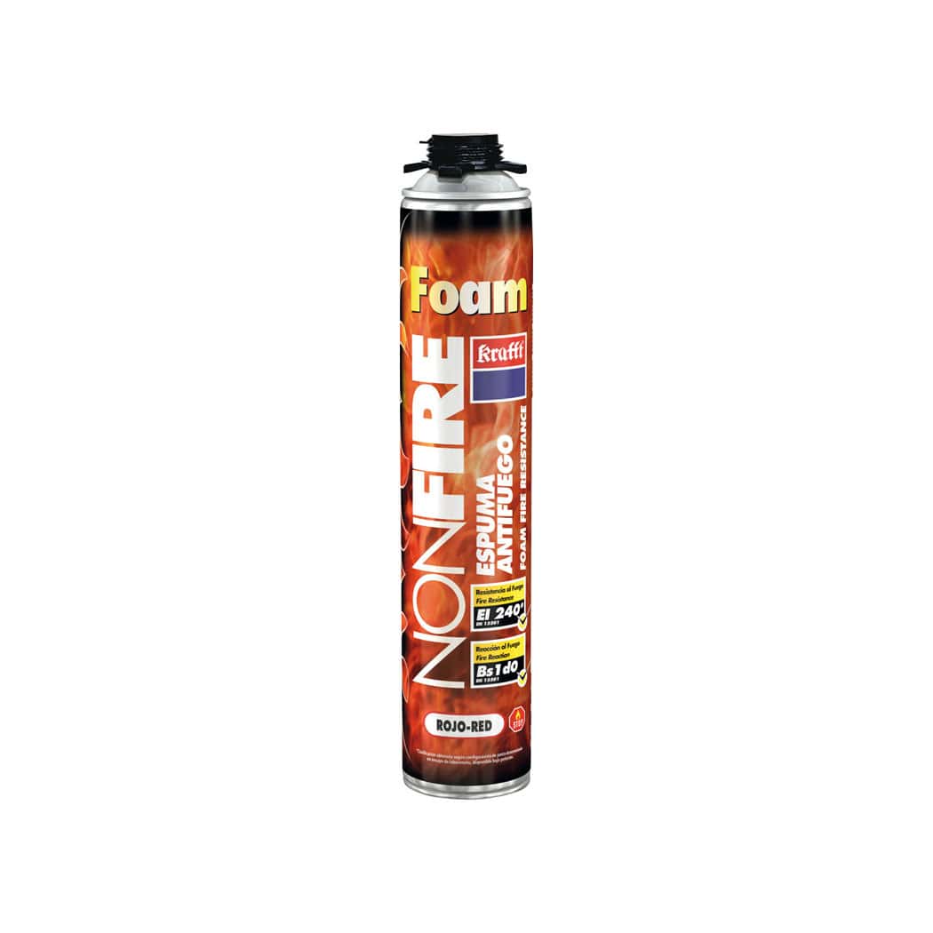 Krafft 50185 - Espuma Poliuretano Ignífuga 750ml (Pack 12) – Incremental.es